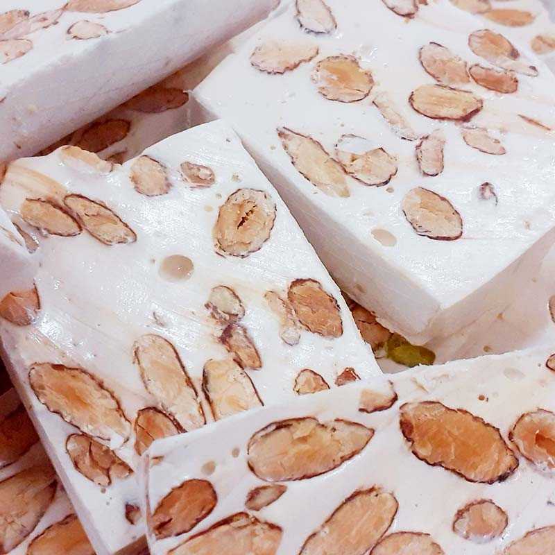 Nougat blanc dur traditionnel de Provence - Barre de 200 g